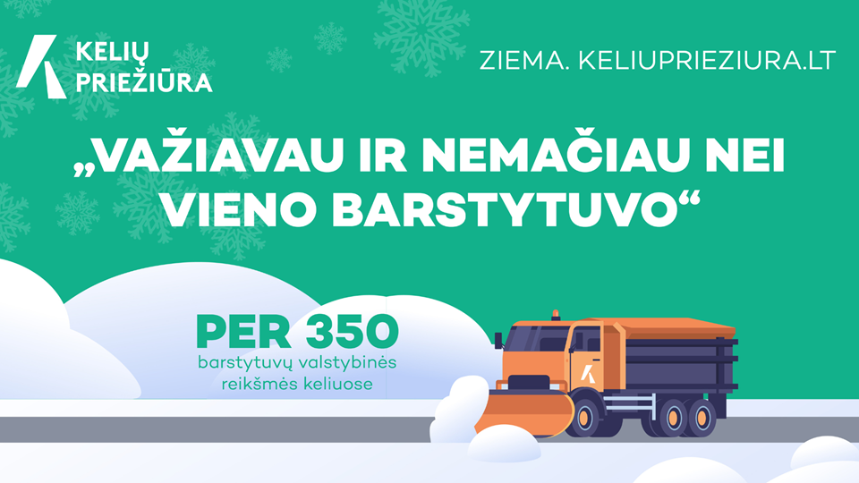 ŠIAULIAI - Kelininkai atsakė į dažną klausimą: kodėl ne visada matome barstytuvus kelyje