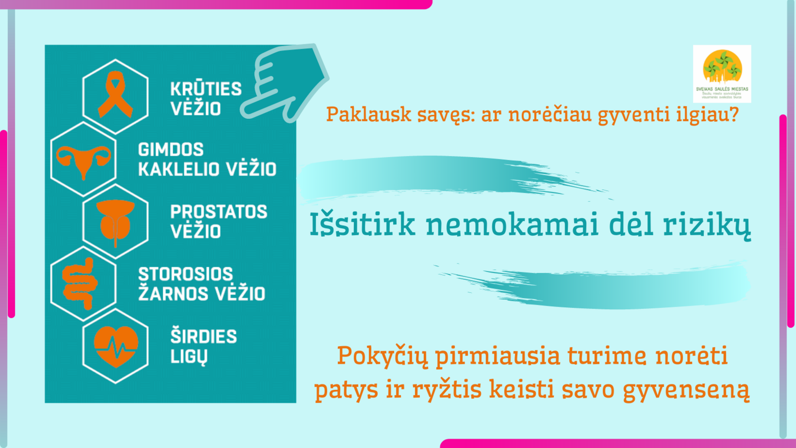 ŠIAULIAI - Nemokamos prevencinės programos, tai puiki galimybė ...