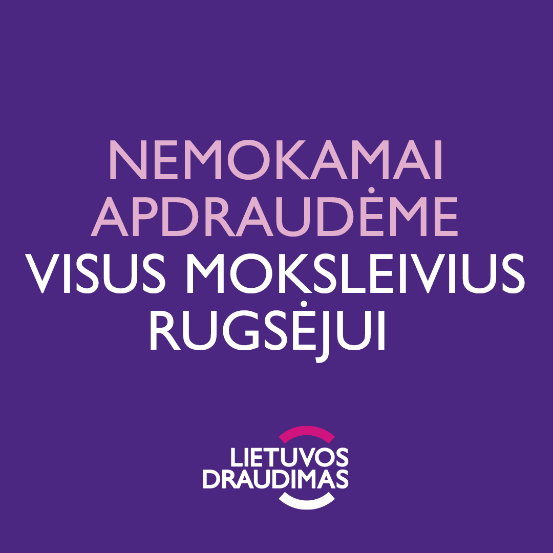 ŠIAULIAI - „Lietuvos draudimas“ rugsėjį draudžia moksleivius nuo ...