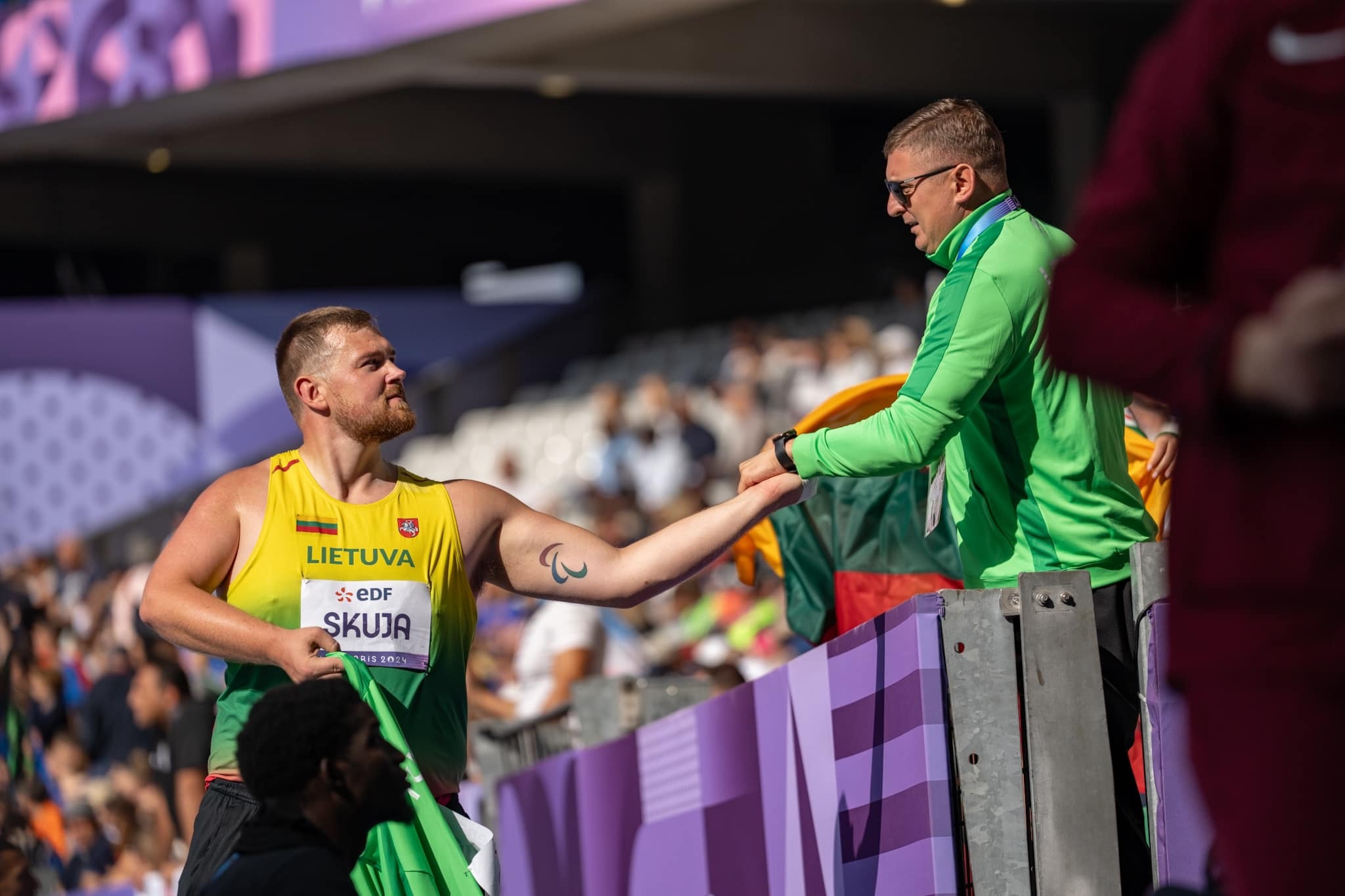 ŠIAULIAI - Andrius Skuja Paryžiaus paralimpinėse žaidynėse užėmė 6 vietą